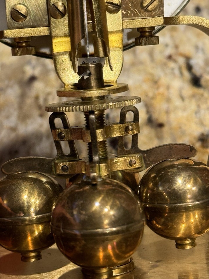 Vintage Mid Century Anniversary Clock Kern Torsion Clock Vintage ...