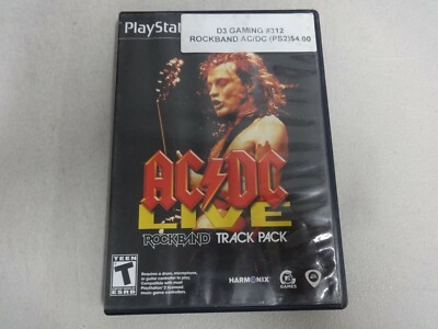 AC/DC Live Rock Band Track Pack Sony Playstation 2 PS2 Game Complete | eBay