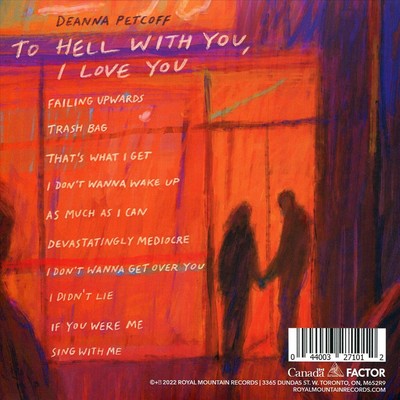 DEANNA PETCOFF TO HELL WITH YOU, I LOVE YOU NEW CD 44003271012| eBay
