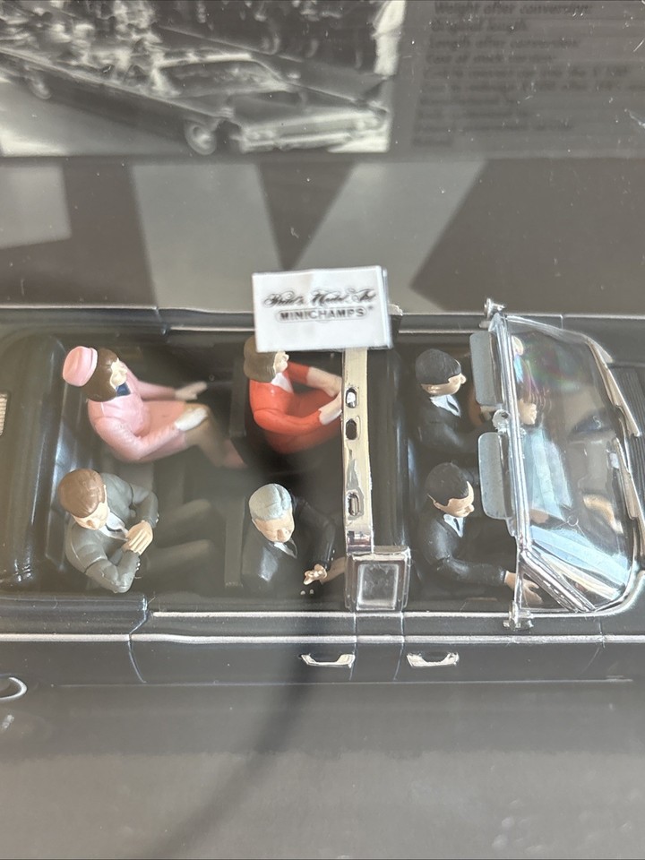 Minichamps 1961 JFK Presidential Parade Lincoln Continental X-100 ...