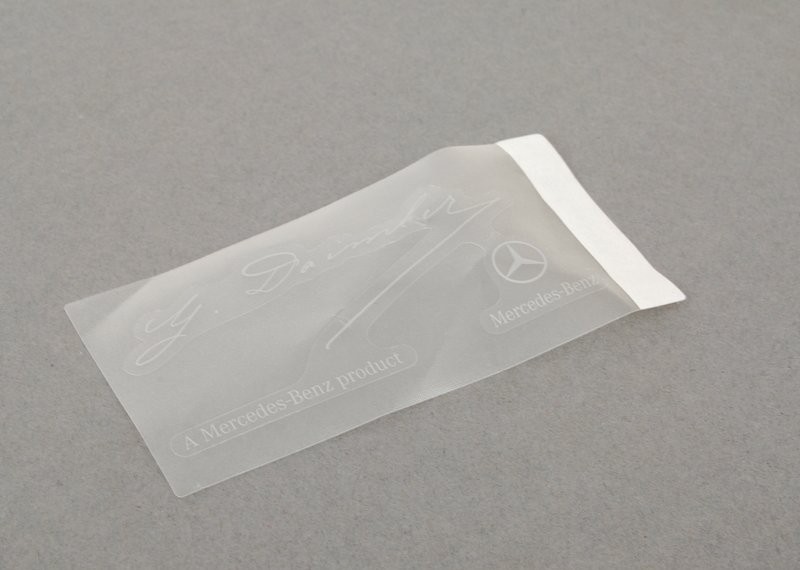 Mercedes Front Windshield G Daimler Signature Sticker Decal Genuine ...