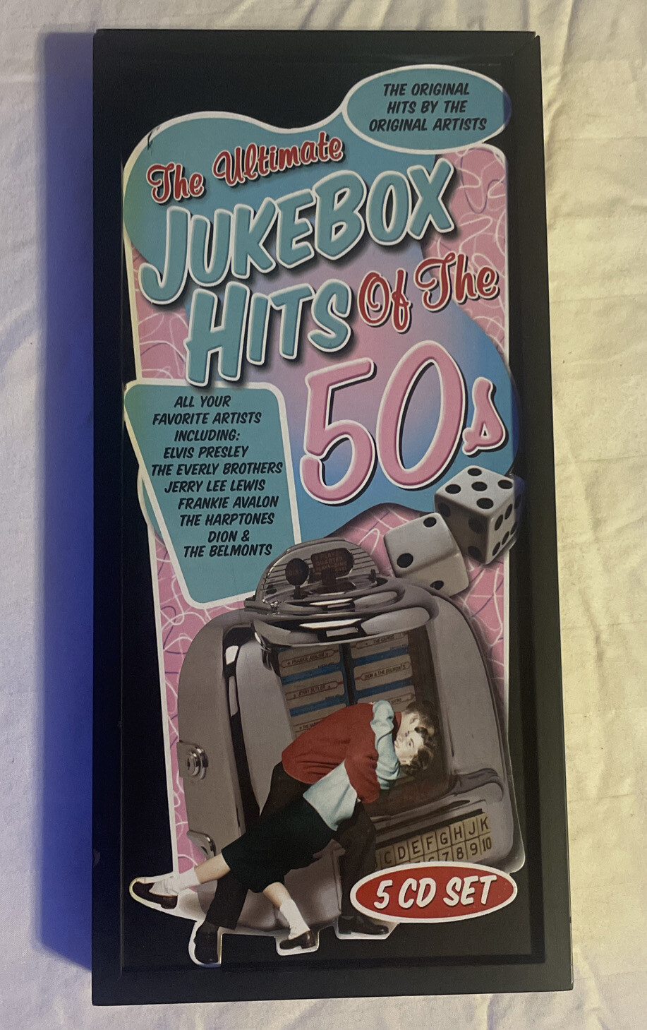 The Ultimate Jukebox Hits Of The 50’s 73 Songs - 5 CD's Collectors Set ...
