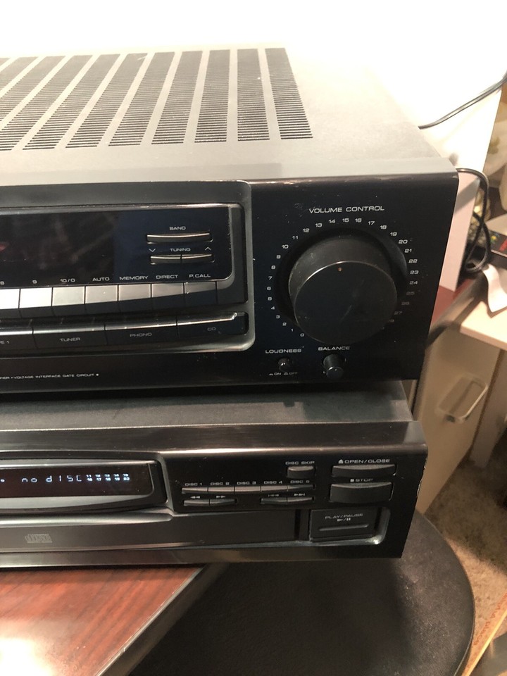 Kenwood KR-A4060 Stereo Receiver And DP-R3060 CD Player Tested Works ...