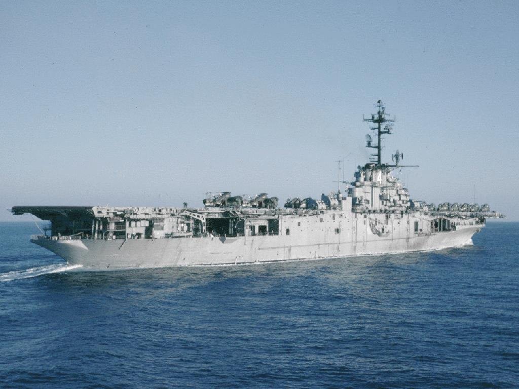 USS BOXER LPH-4 CVS-21 CV CVS HAT PIN US NAVY WW2 ESSEX CLASS CARRIER ...