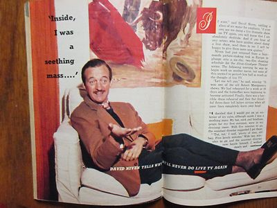 Feb--1958 TV Guide(DAVID NIVEN/TIDO FEDDERSON/DEAN MARTIN/PERRY MASON ...