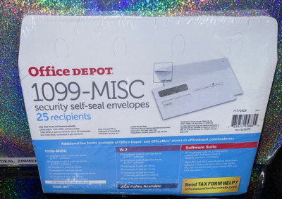 Envelopes for 1099 MISC 1099 R 1099 INT 450 Envelopes | eBay