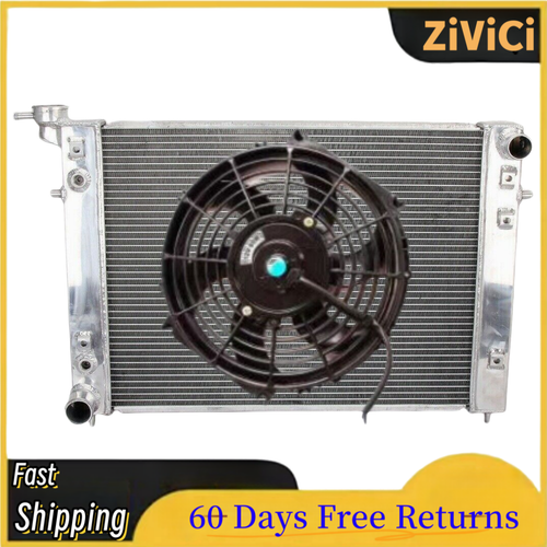 2Row Aluminum Radiator+FAN For Holden Commodore VN VG VP VR VS V6 3.8L ...