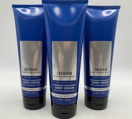 Bath & Body Works Mens Collection Ocean Ultimate Hydration Body Cream S ...