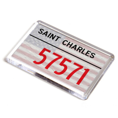 FRIDGE MAGNET - Saint Charles, 57571 - US Zip Code | eBay UK