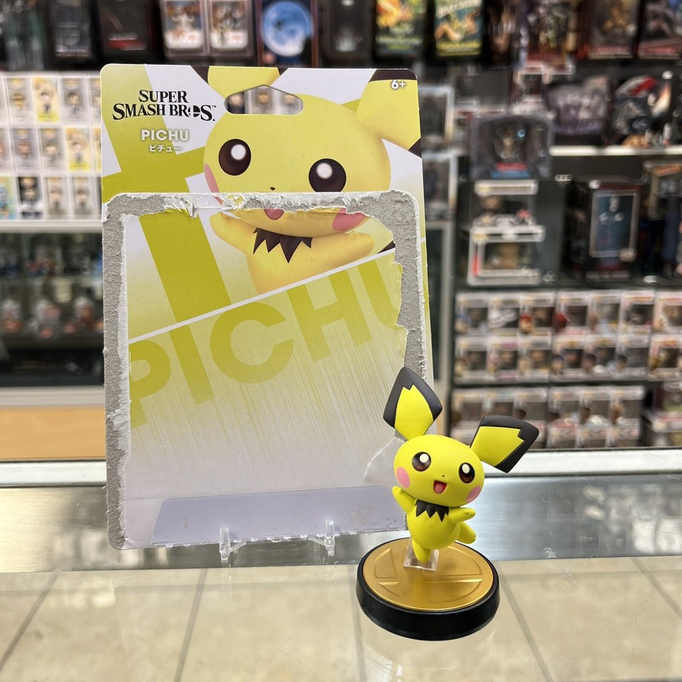 Pichu Amiibo Pokemon Super Smash Bros Series Nintendo Switch Character ...