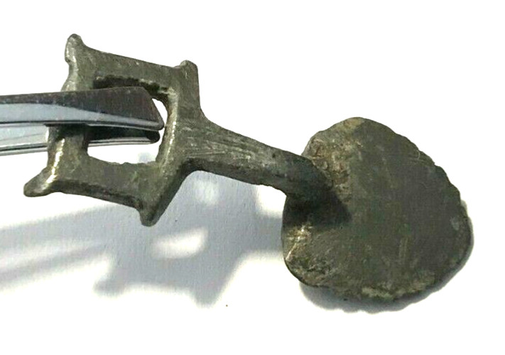 Ancient Roman Empire Bronze Belt Cloak Buckle 27 BC-4… - Gem