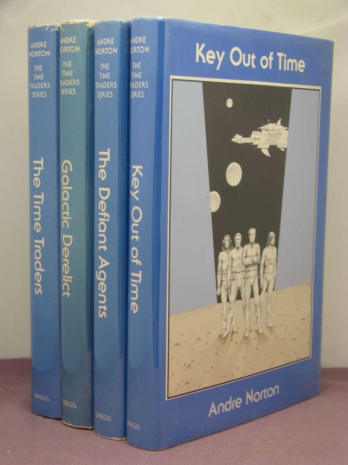 signed by 3, The Time Traders Series by Andre Norton, Gregg Press(1979 ...
