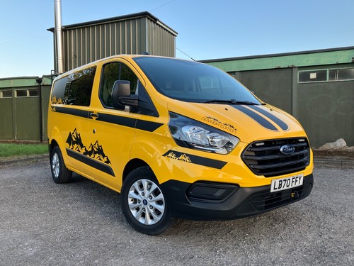 Ford Transit Custom 2.0D 94k Miles 340 EcoBlue Leader Crew van 6 seats ...