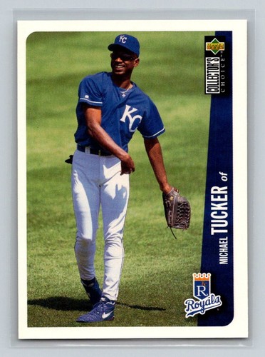 1996 Collector's Choice #176 Michael Tucker Kansas City Royals Baseball ...