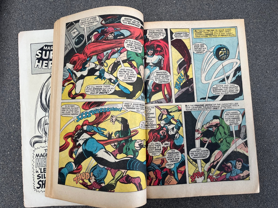 Marvel Super-Heroes #15 (Marvel Comics July 1968) Medusa. | eBay UK