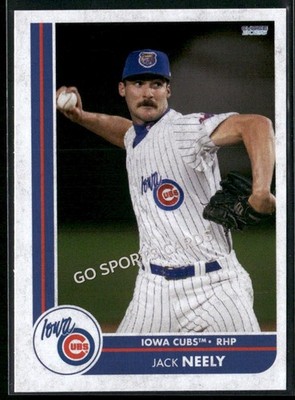 2025 Iowa Cubs Jack Neely RC Rookie Chicago Minor League | eBay