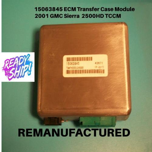 15063845 2001 GMC Sierra 2500HD TCCM Transfer Case Control Module OEM ...