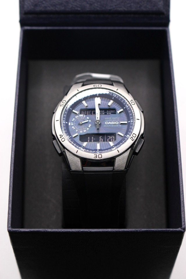 CASIO WAVE CEPTOR WVA-M650-2AJF Tough Solar Men's Watch Atomic Radio ...