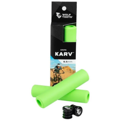 Wolf Tooth Karv Grips Green — AUS STOCK — Handlebar Grip MTB | eBay UK