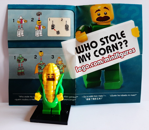 LEGO Minifigures Series 17 - Male Corn 1 Part With Map - 1609 | eBay