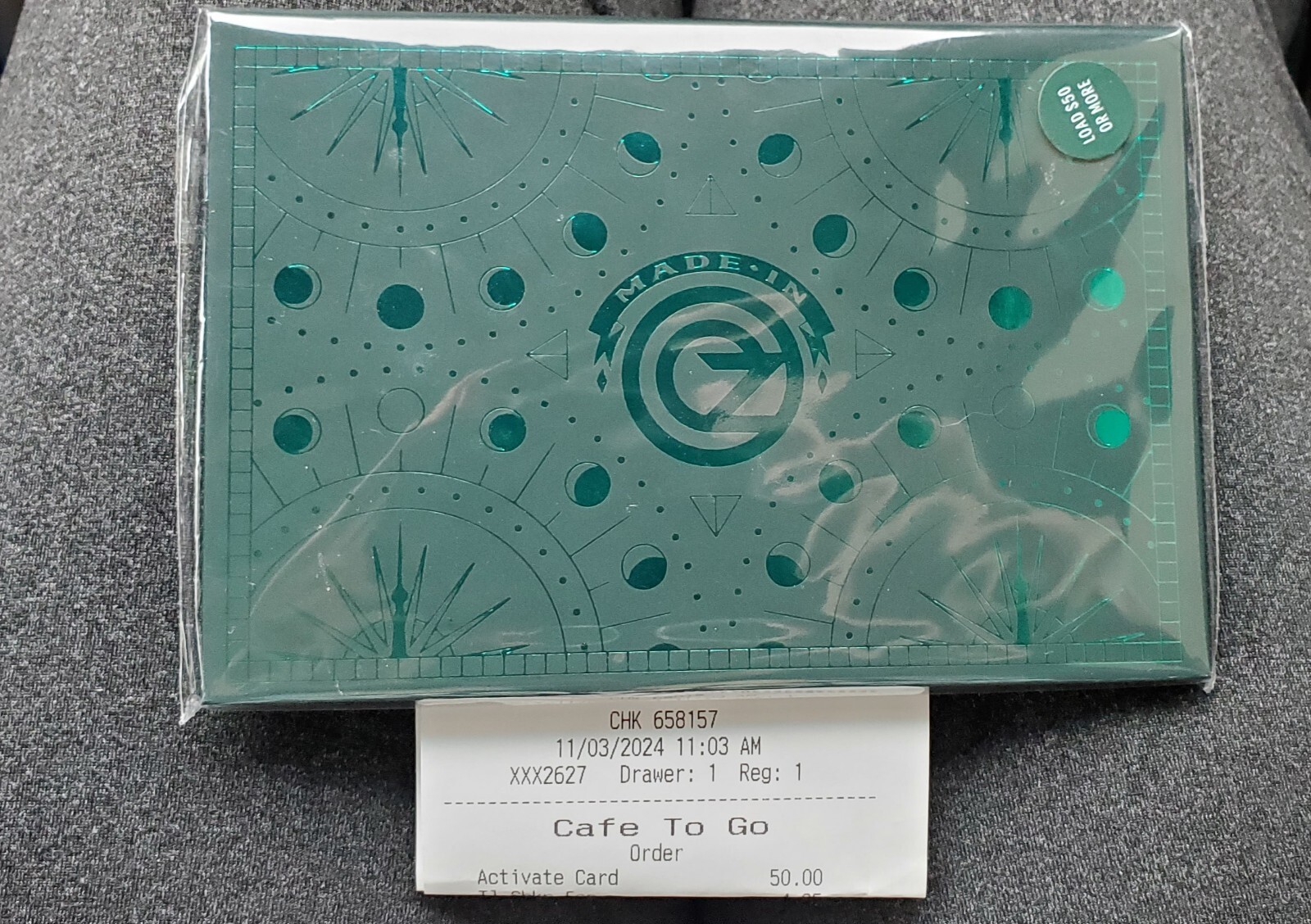 Starbucks WICKED Gold Card Limited Edition LOADED | eBay