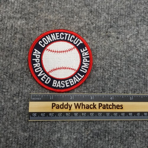 Connecticut Approved Baseball Umpire Patch | eBay