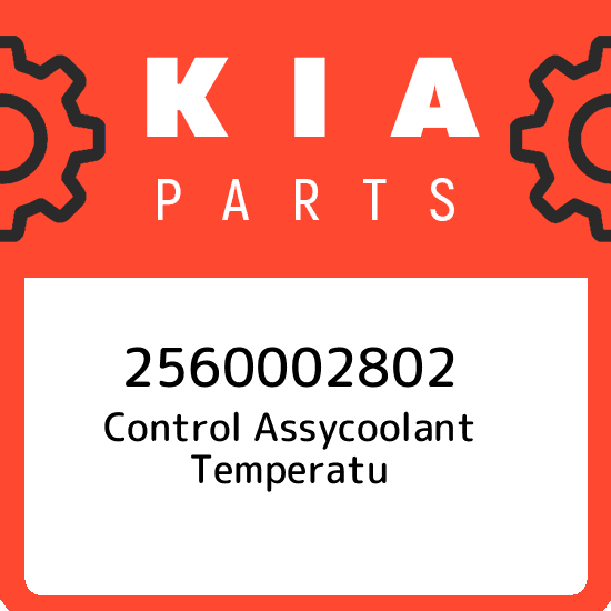 2560002802 Kia Control Assycoolant Temperatu 2560002802 Genuine OEM ...