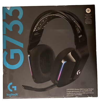 NEW! SEALED box 🎁🎄Logitech G733 Wireless Gaming Headset - Black ...