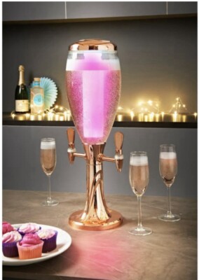 Big Chill Wine & Prosecco Tower With LED Light 3L | eBay UK