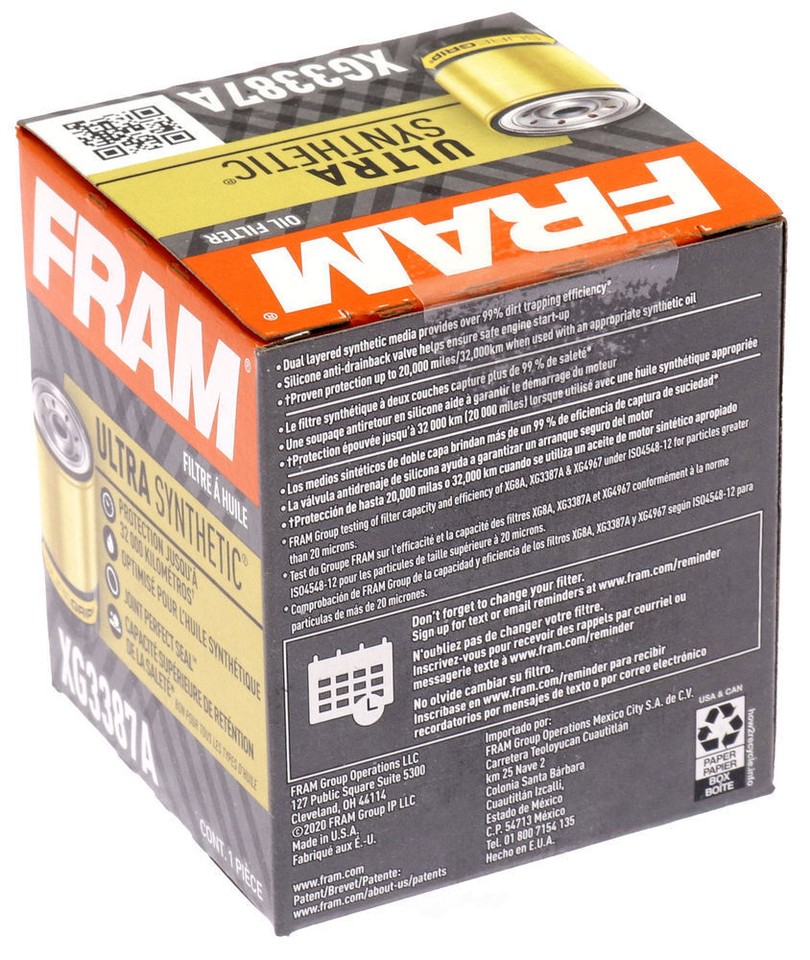 Premiumium Oil Filter Fram XG3387A | eBay