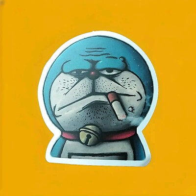 Doraemon Vicious Cartoon Sticker | eBay