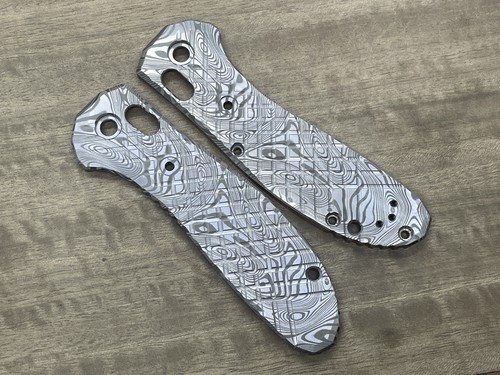 FRAG milled Dama FISH Flamed Titanium Scales for Benchmade GRIPTILIAN ...