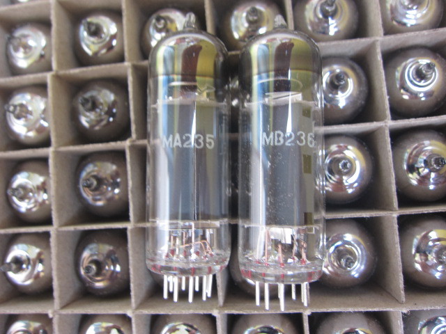 2 x EL803S (6CK6, ~EL83, ~SV83) TESLA (NEW, NOS, old stock - 80-s ...