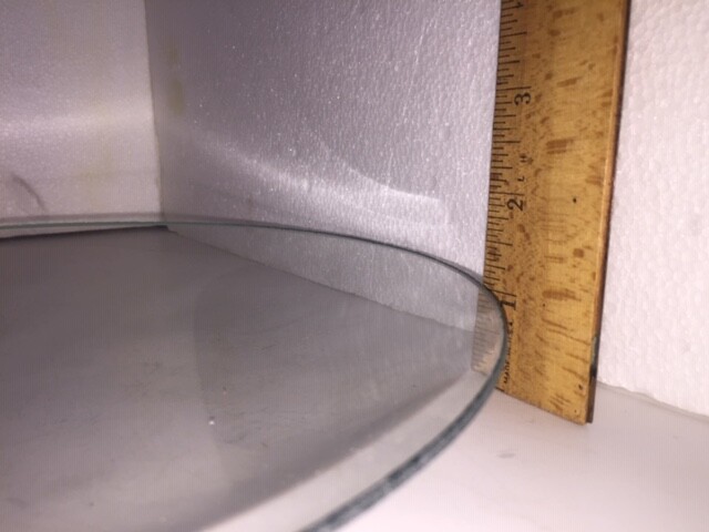 PAM or Other 12" CONVEX Advertising Clock Replacement Glass, 1/8" Thick ...