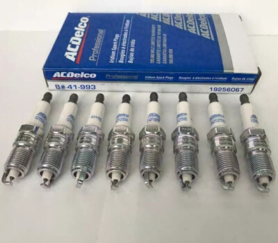 8Pcs New 41-993 Iridium Spark Plugs 19256067 for Chevy Tahoe Pontiac US ...