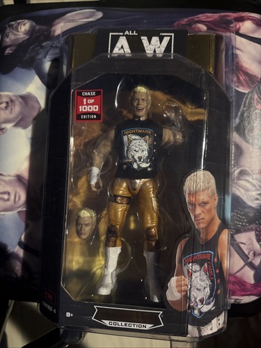 AEW Unrivaled Jazwares Series 4 Cody Rhodes Wrestling Figure Chase 1 of ...