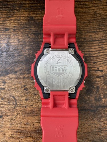 CASIO G-SHOCK 3151 GLX-5600 (Red) | eBay