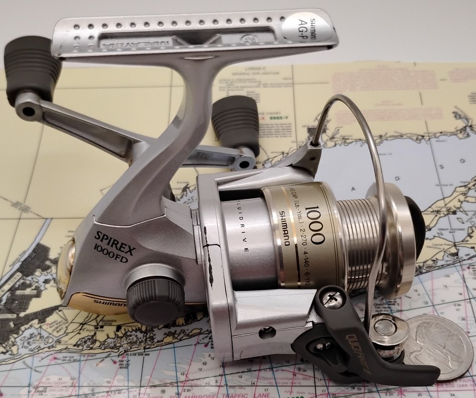 SHIMANO SPIREX 1000FD SPINNING FISHING REEL * ULTRA-LIGHT to LIGHT ...