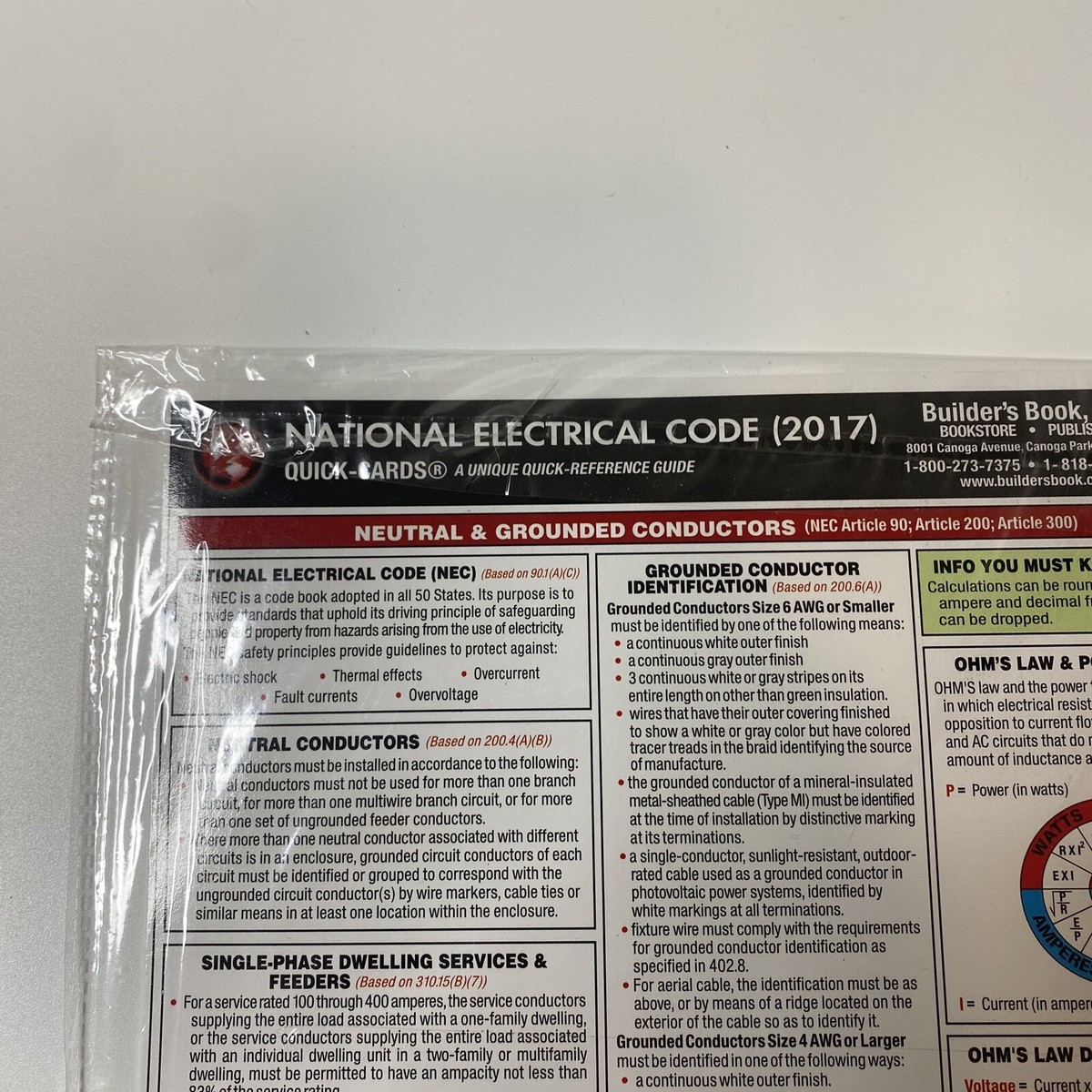 National Electrical Code Amperage Chart