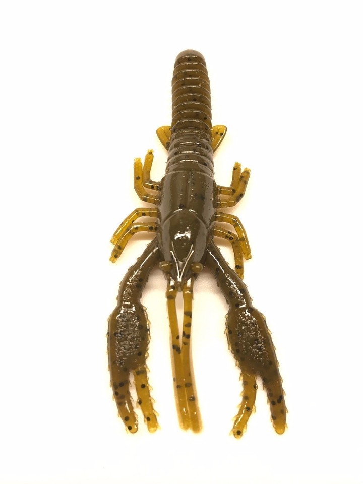 Trophy Lures 4" Real Craw Scented Crawdad / Crayfish Plastic Baits ...