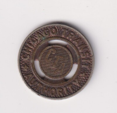 Chicago Transit Authority Surface System Token CTA IL150AB | eBay