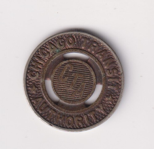 Chicago Transit Authority Surface System Token CTA IL150AB | eBay