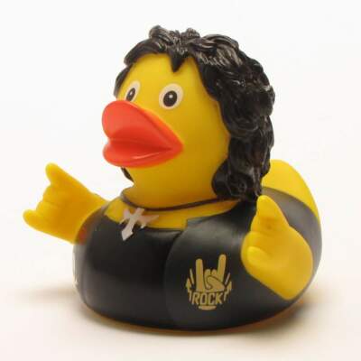 Rubber Duck Heavy Metal Bath Duck Rubber Ducky Rubber Duckie | eBay