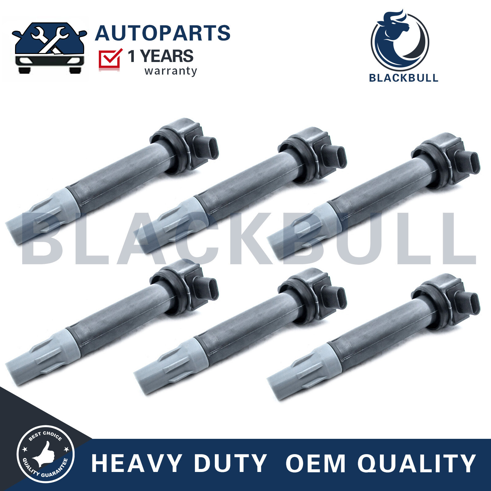 6PCS Ignition Coils For Chrysler 300 Sebring LX Dodge UF-502, 4606869AB ...