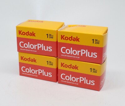 Four Kodak ColorPlus - Color Plus 200 35mm 36 Exposures Colour Films 144 photos | eBay UK