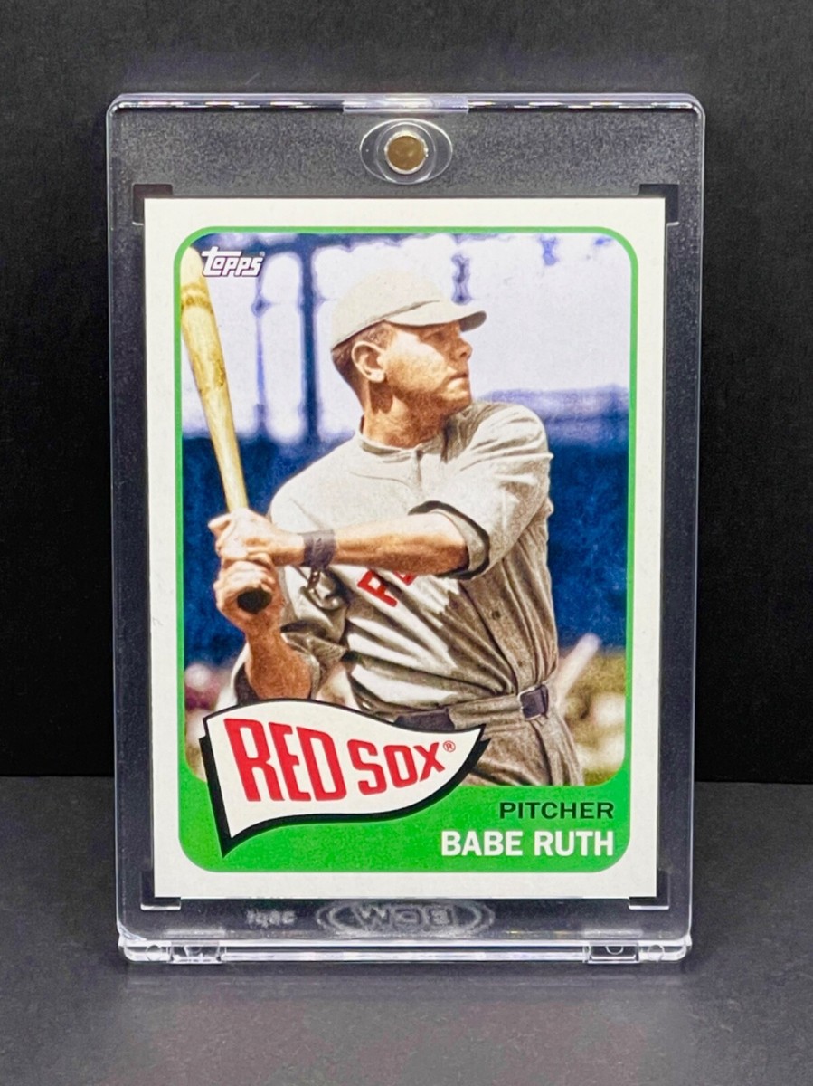 Babe Ruth Baseball Card Red Sox 1916 M101 4 Sporting News Babe Ruth