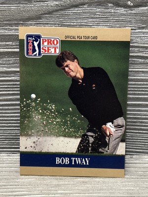 1991 Pro Set Golf Bob Tway Prototype Vintage PGA Golf Trading Card ...