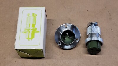 New Nanaboshi NCS-253 3 Position Circular Connector Male / Female 250V ...