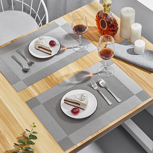 10Pcs Dish Placemats Table Mat Heat Resistant Dining Table Mat ...