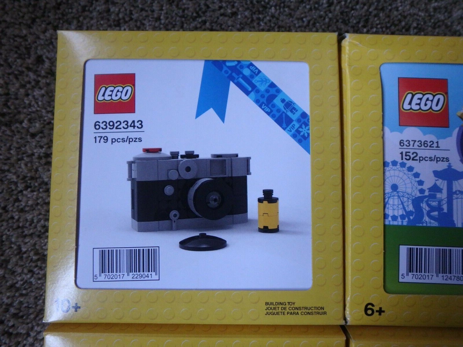4 LEGO GWP LOT Vintage Camera 6392343 Flying Car 6387807 Swing 6373621 ...